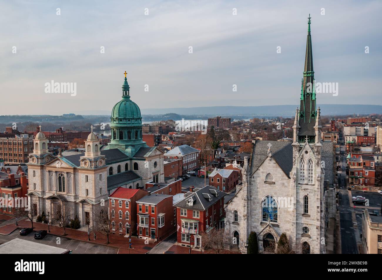 The Historic City of Harrisburg, Pennsylvania USA Stock Photo - Alamy
