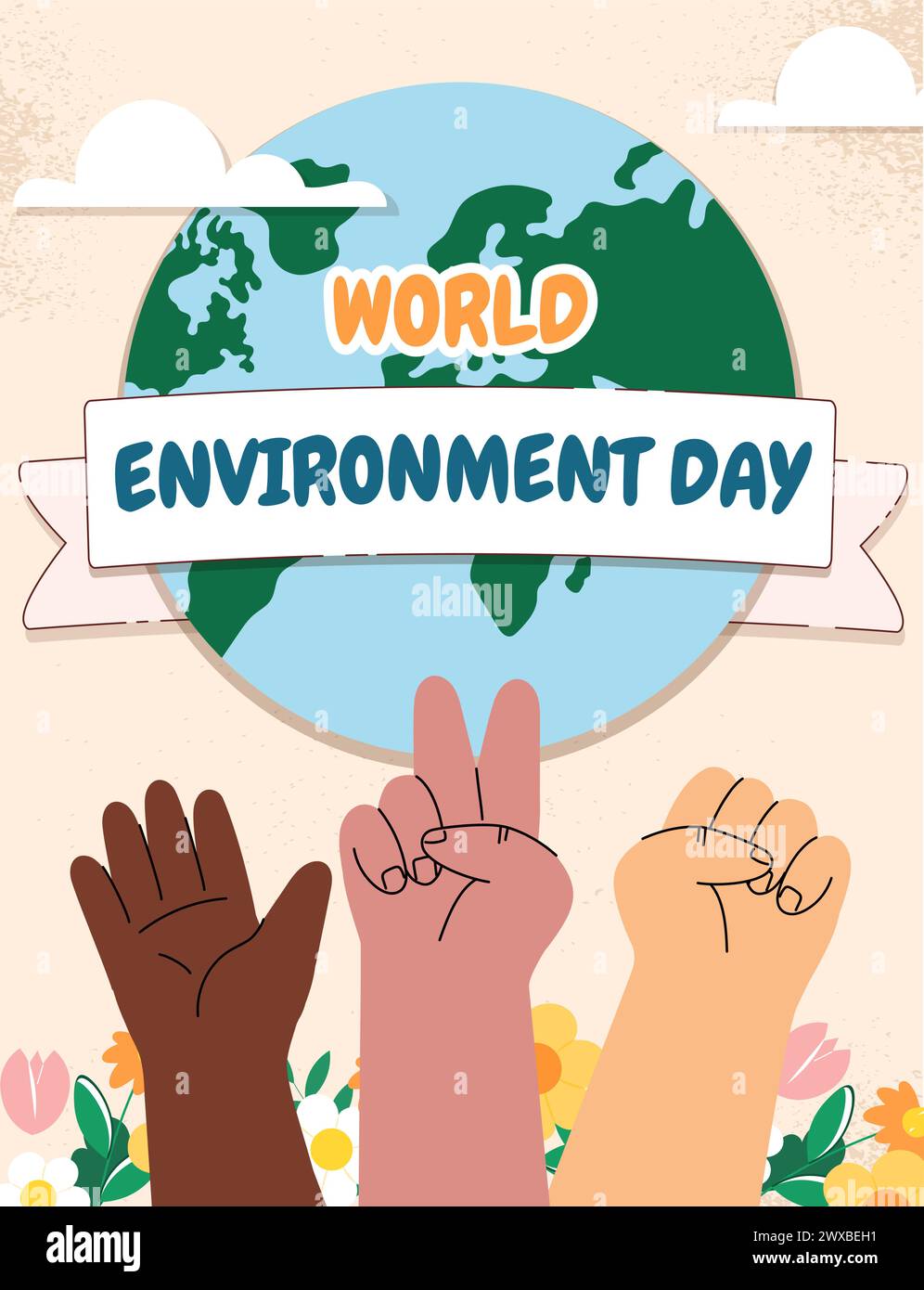Environment day vector poster Stock Vector Image & Art - Alamy