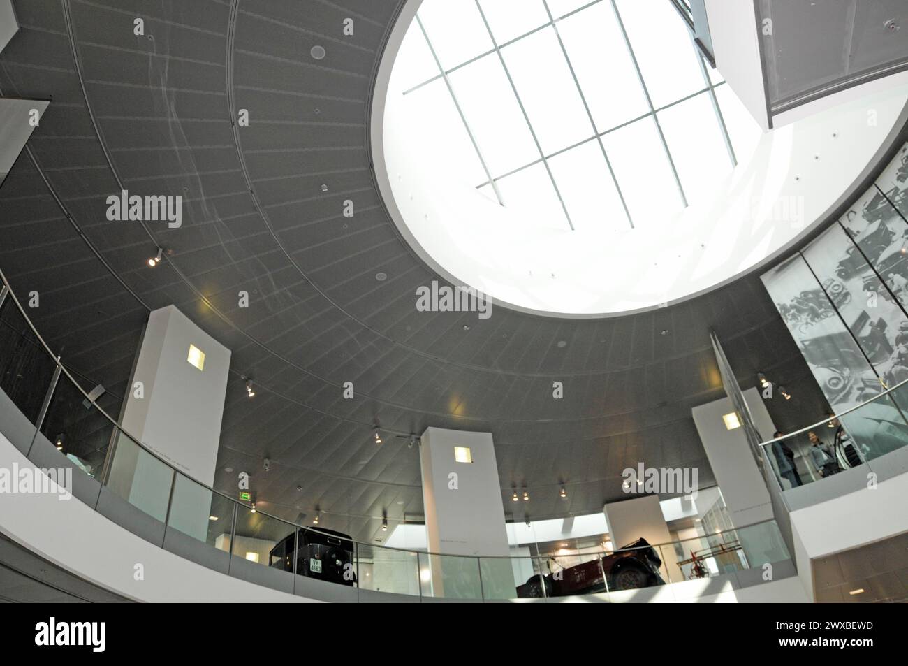 Museum mobile, Audi Museum, A multi-storey exhibition space with a ...