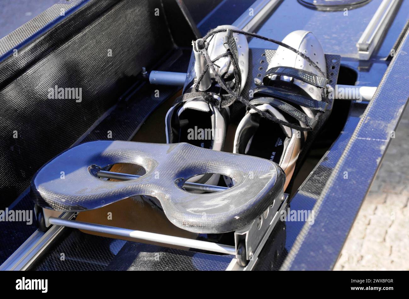 Shoes rowing boat hi-res stock photography and images - Alamy