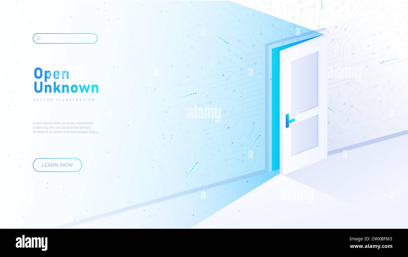 Open unknown white poster vector Stock Vector Image & Art - Alamy