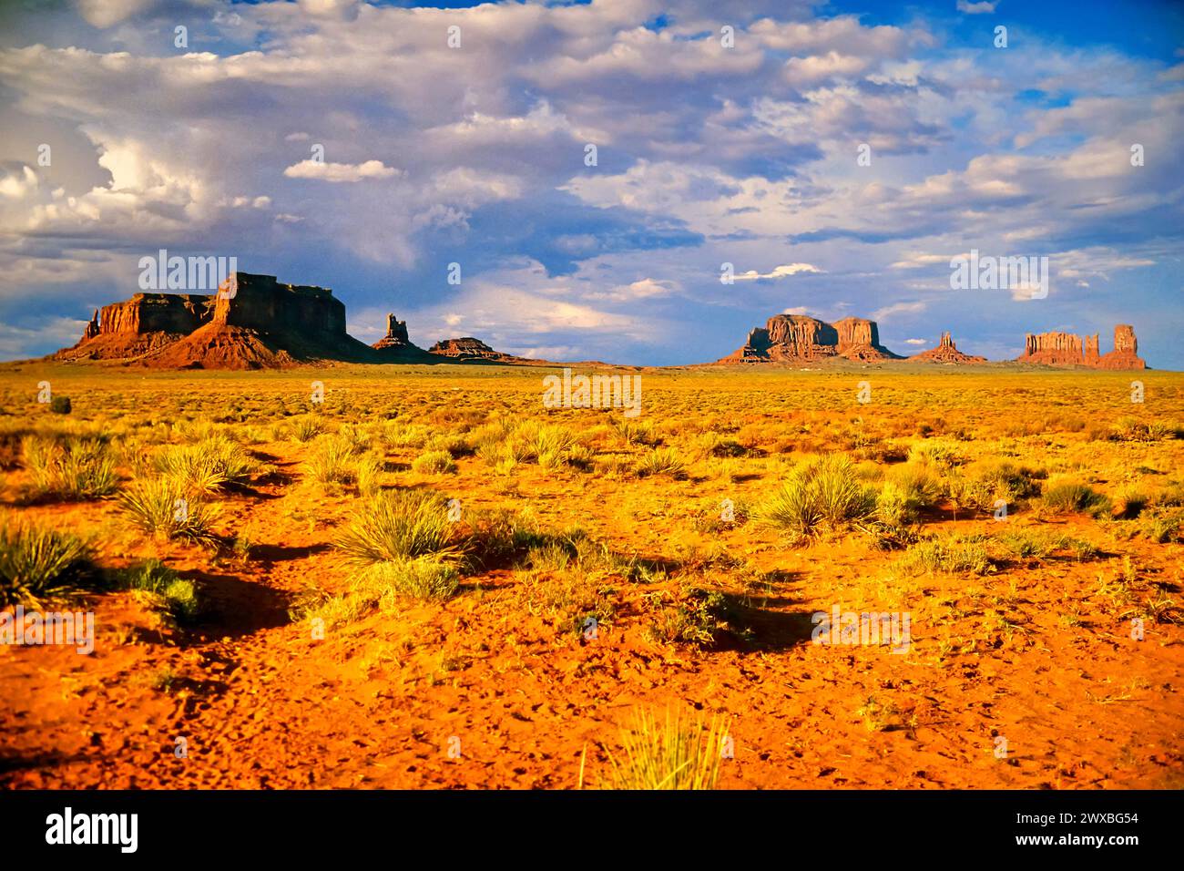 Monument Valley, Navajo Land, Colorado Plateau, under Navajo ...