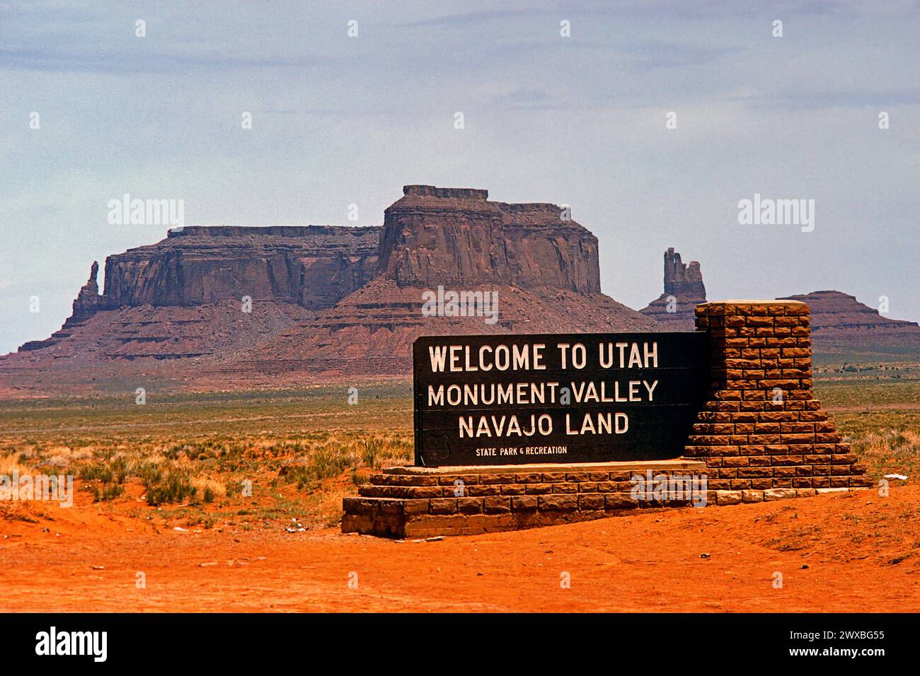 Monument Valley, Navajo Land, Colorado Plateau, under Navajo ...