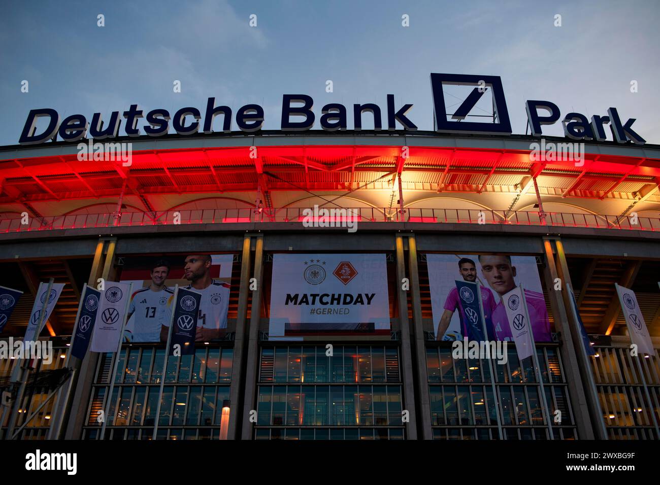 International match Germany GER vs. Netherlands NED, Deutsche Bank Park ...