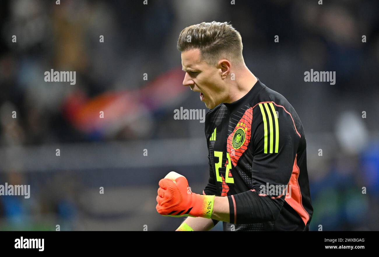 Goalkeeper Marc-Andre ter Stegen GER gesture, gesture, fist, cheer ...