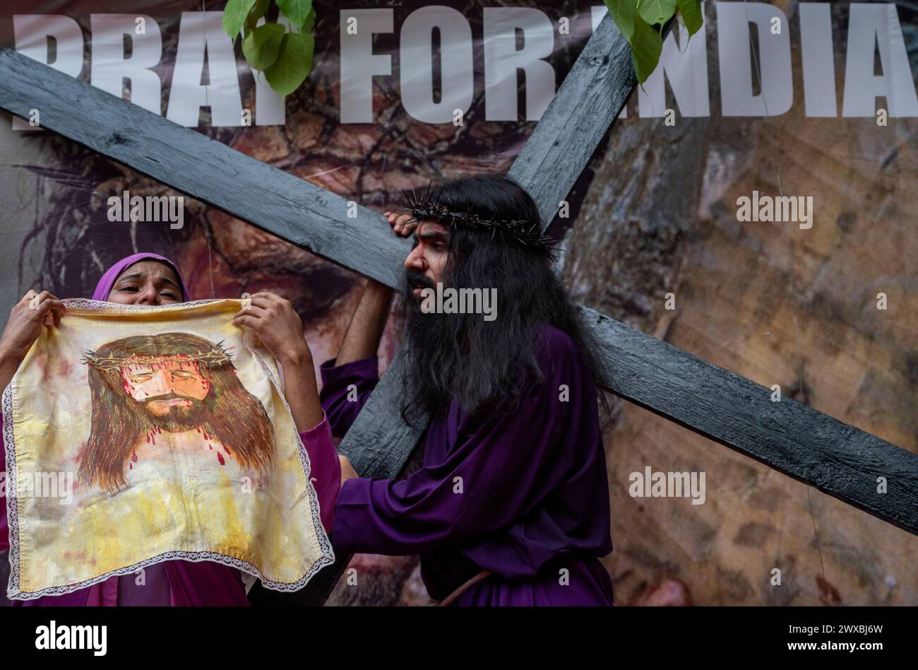 Mumbai, India. 29th Mar, 2024. MUMBAI, INDIA - MARCH 29: Christians ...