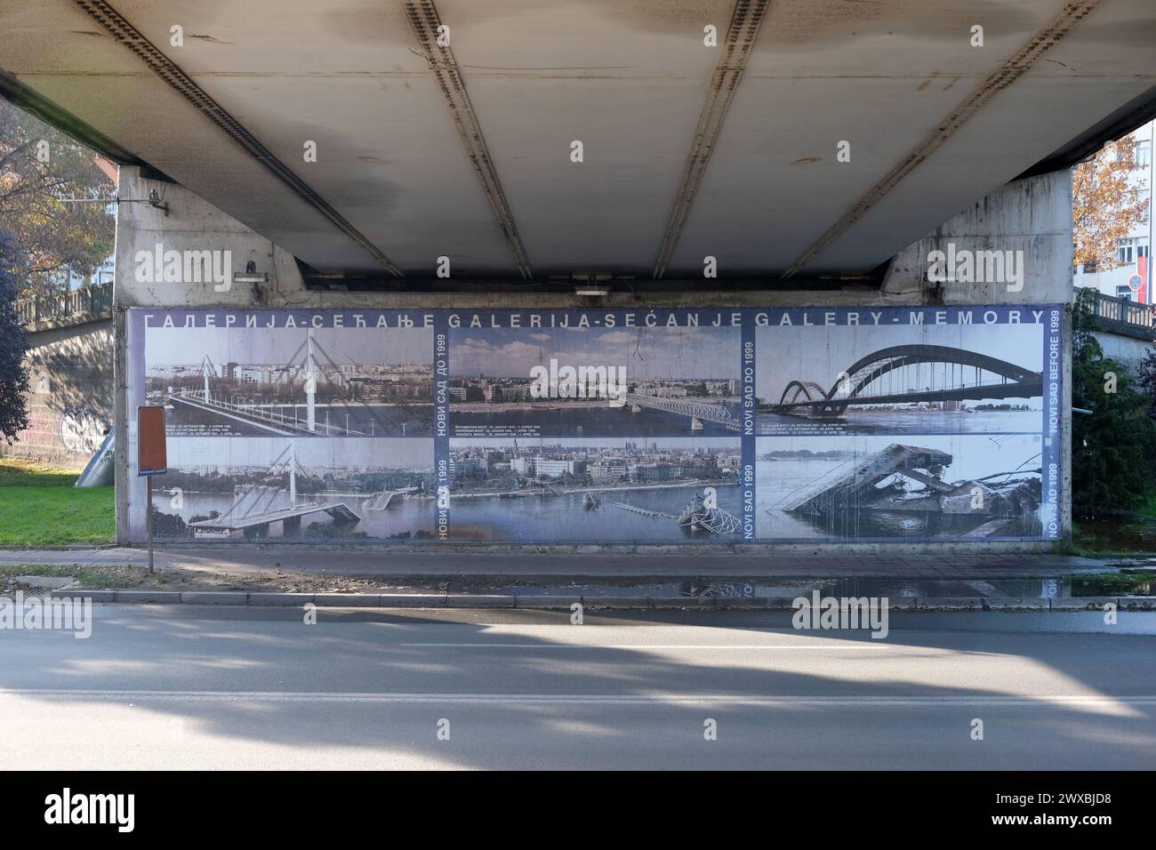 Galerie der bei der völkrerrechtsiwdrigen Bombardierung Jugoslawiens ...