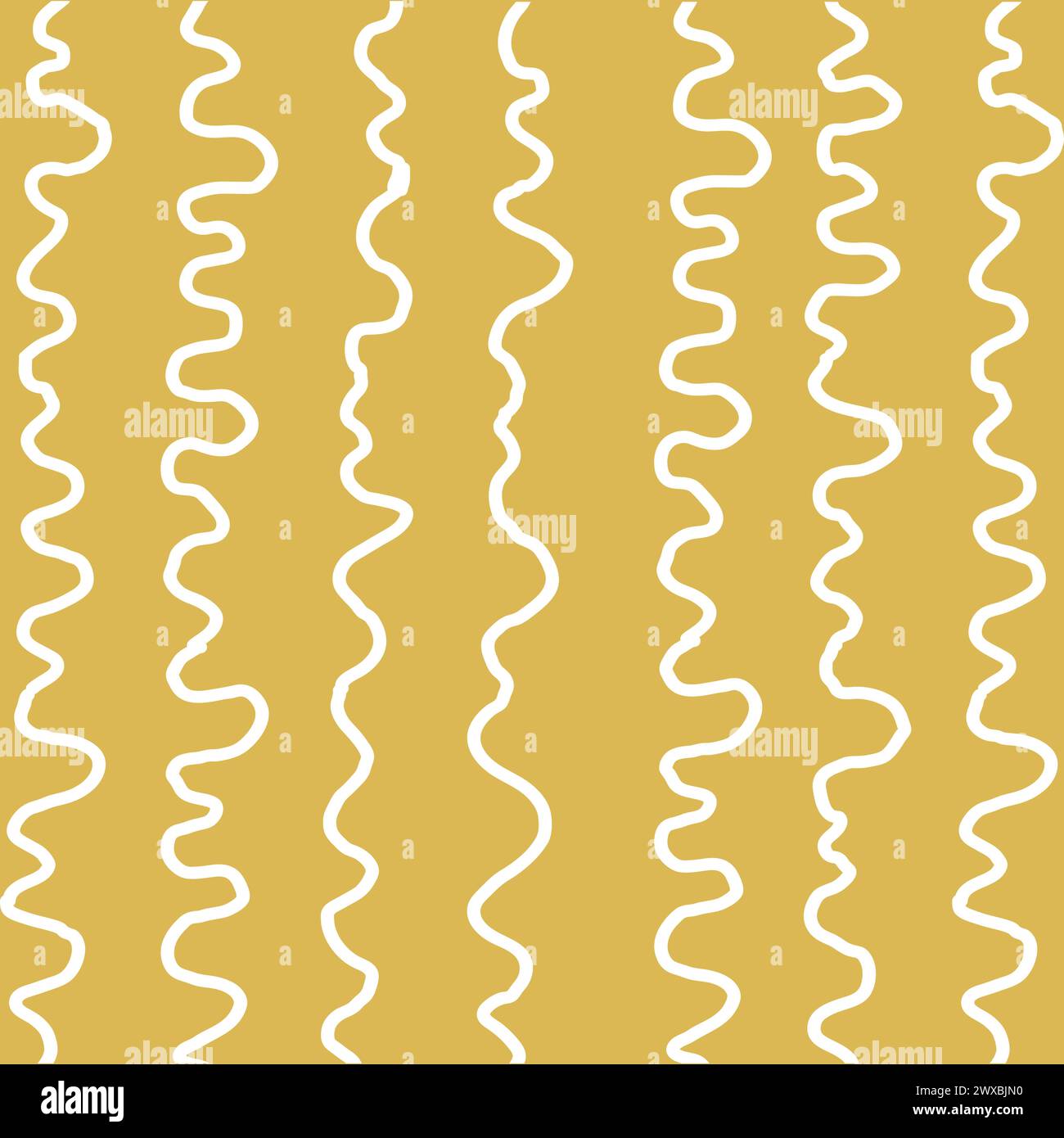 Wavy line curve linear wave free form. Expressive abstract vector ...