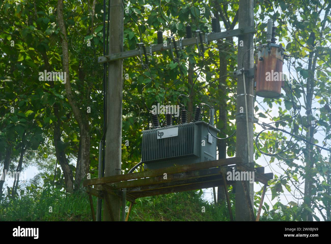 scene the gate to enter the PLTA area there is a gate that adorns the ...