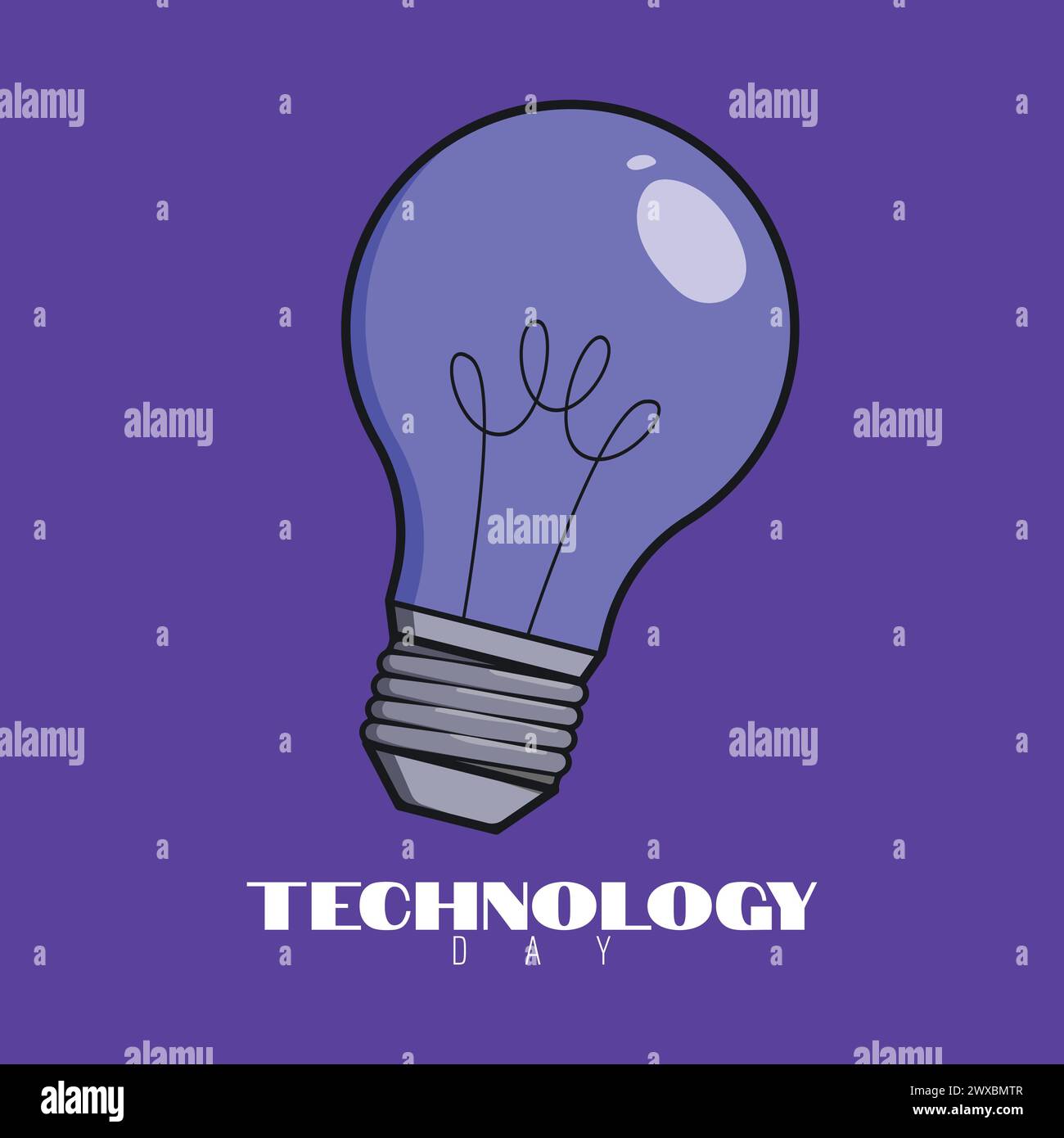 World Technology Day Vector Icon Illustration Technology Education Day ...