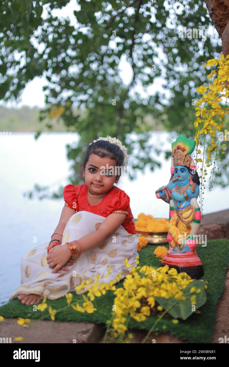Naughty krishna hi-res stock photography and images - Alamy