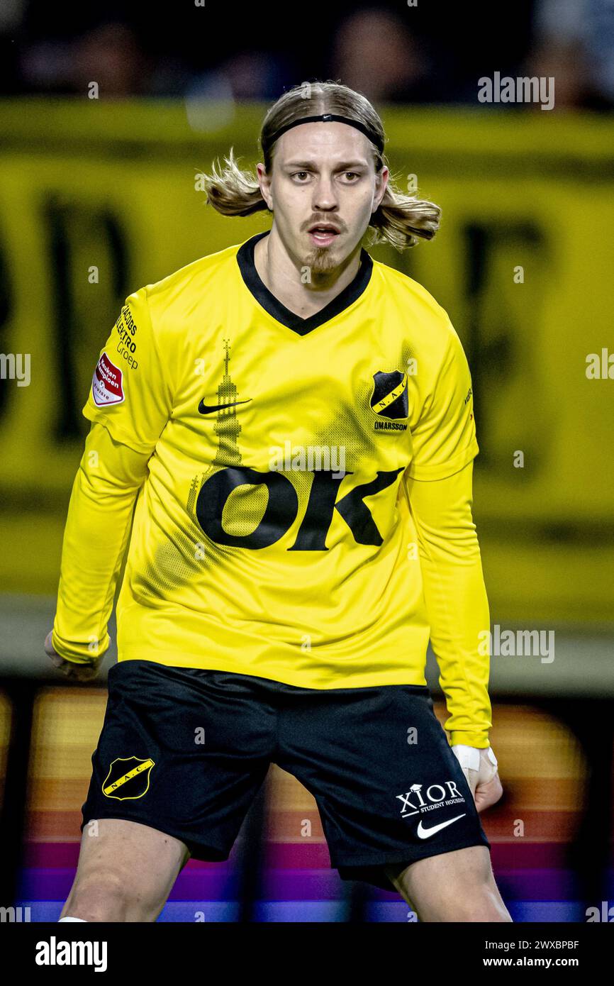 BREDA, Netherlands. 29th Mar, 2024. football, Rat Verlegh stadium ...