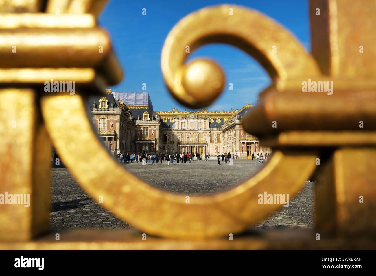 Palace of Versailles, French historic monument and castle, the ...