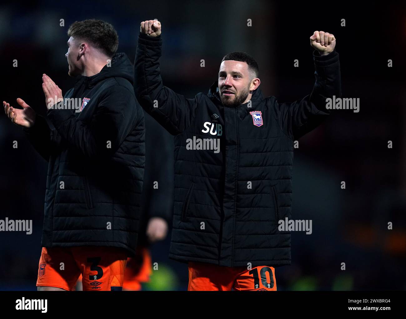 Ipswich Town's Conor Chaplin after the final whistle of the Sky Bet ...