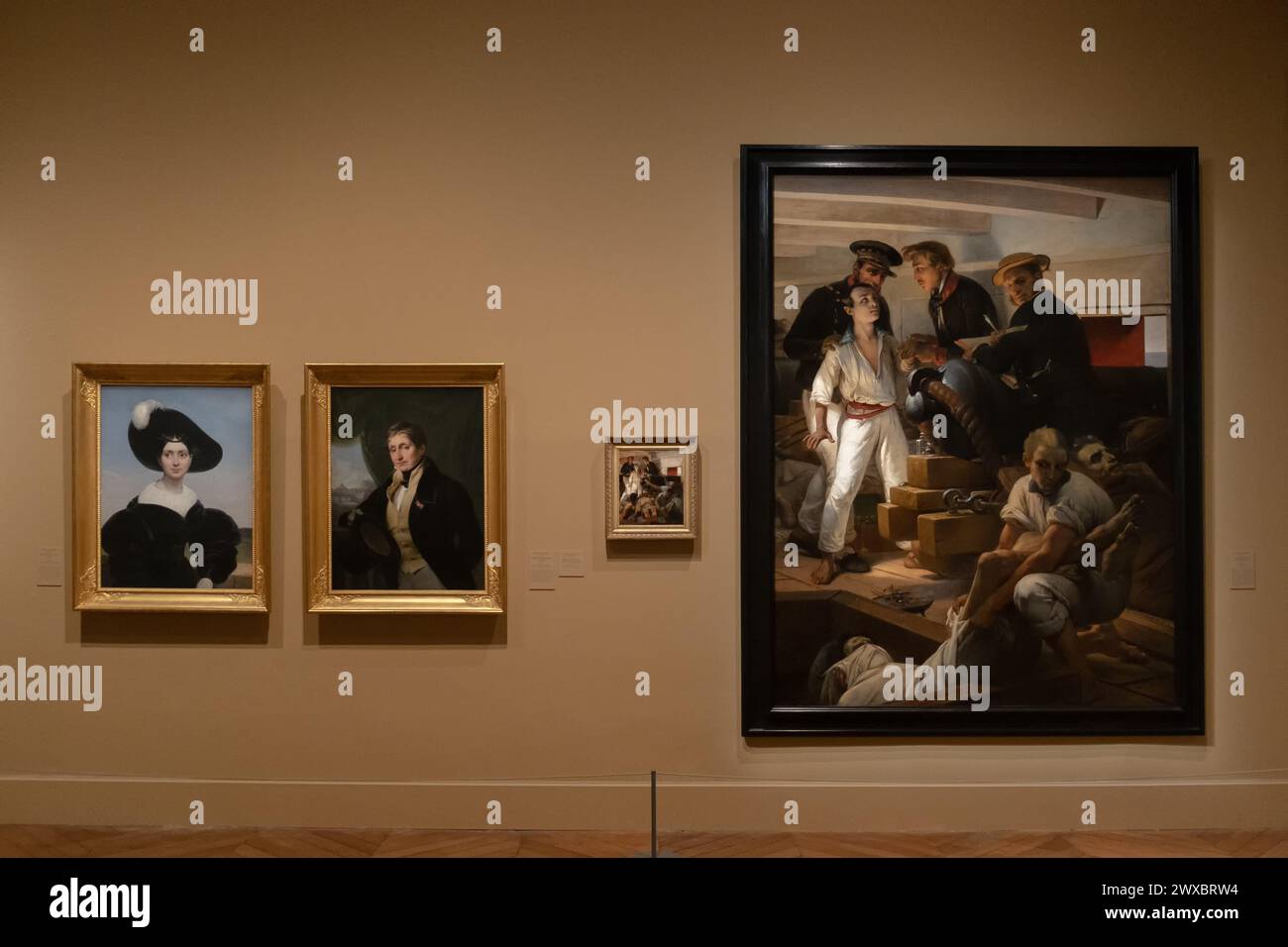 Interior of Palace of Versailles, French castle and historic monument ...