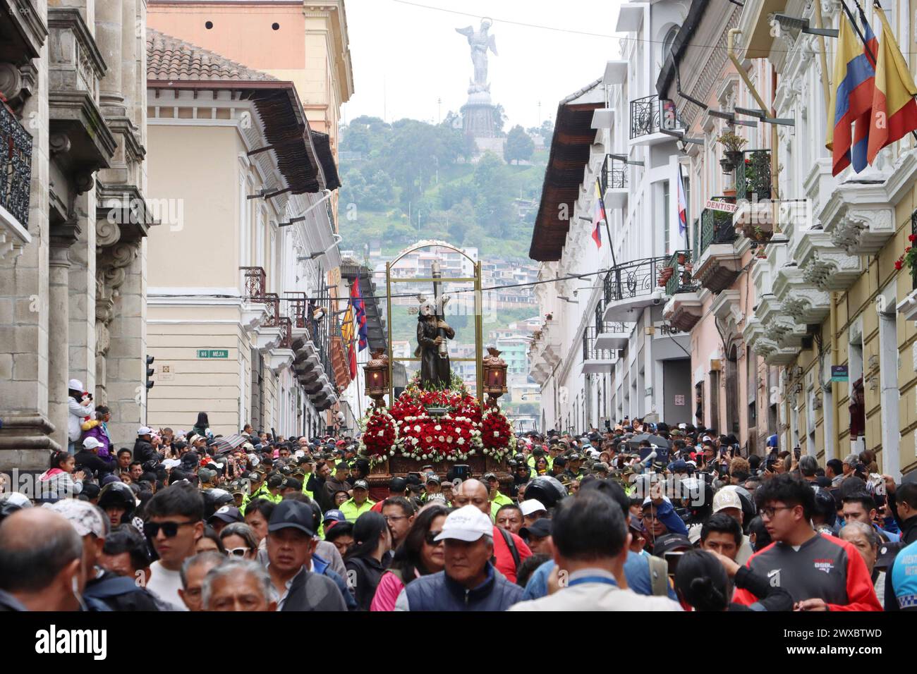 Procesion Jesus Del Gran Poder Quito Viernes 29 De Marzo Del 2024