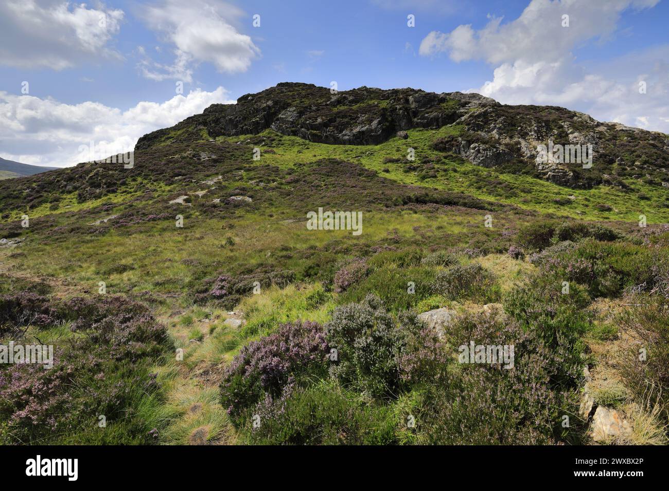 View of Sergeant's Crag Crag fell, Stonethwaite valley, Allerdale, Lake ...