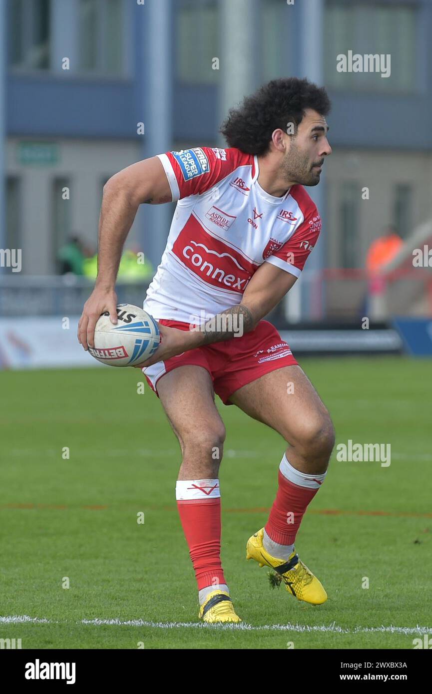 Tyrone May of Hull KR during the Betfred Super League match Hull KR vs ...
