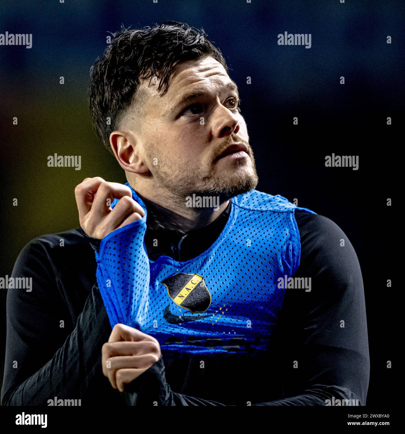 BREDA, Netherlands. 29th Mar, 2024. football, Rat Verlegh stadium ...