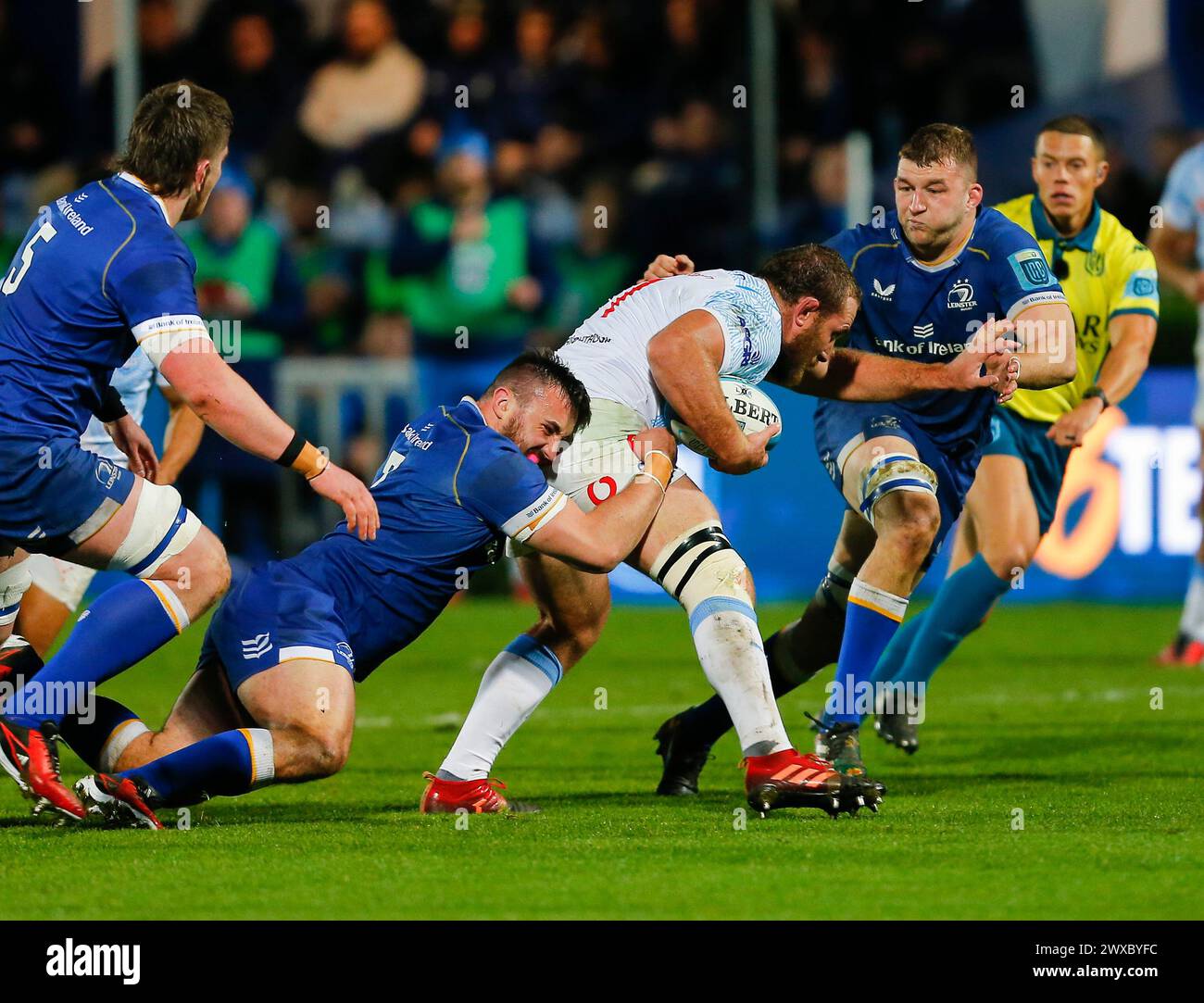 RDS Arena, Ballsbridge, Dublin, Ireland. 29th Mar, 2024. United Rugby ...