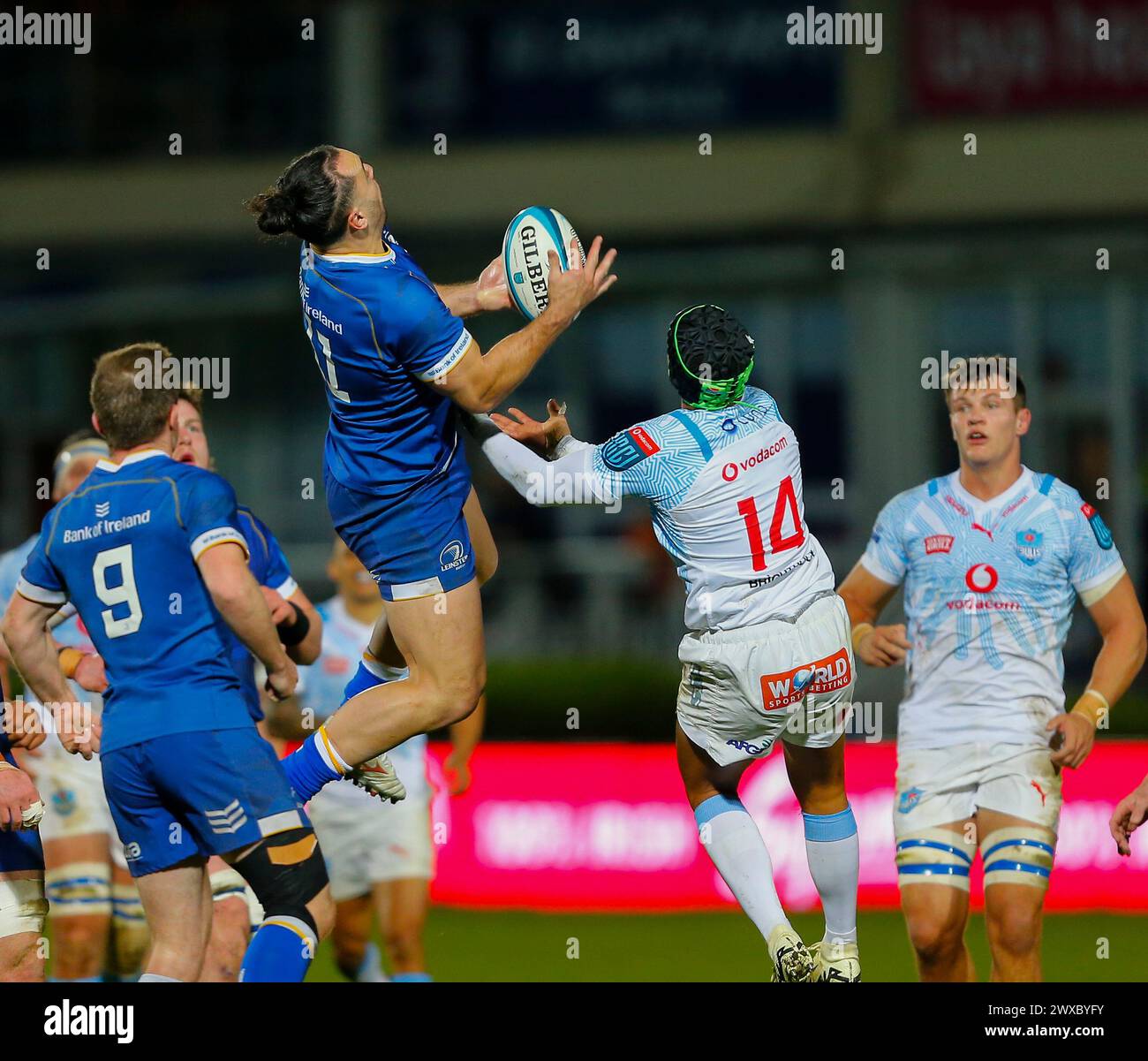 RDS Arena, Ballsbridge, Dublin, Ireland. 29th Mar, 2024. United Rugby ...