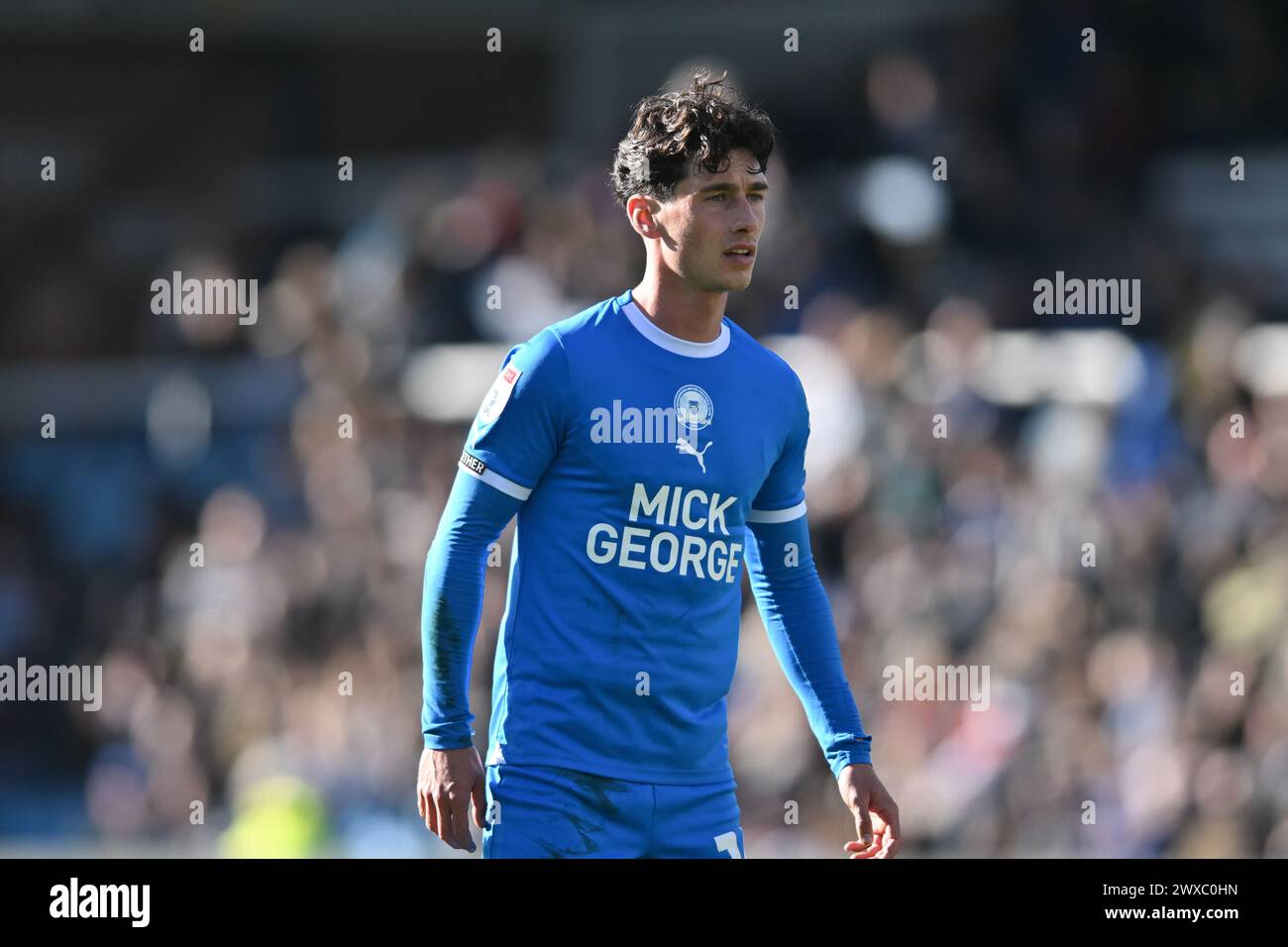 Joel Randall (14 Peterborough United) during the Sky Bet League 1 match ...