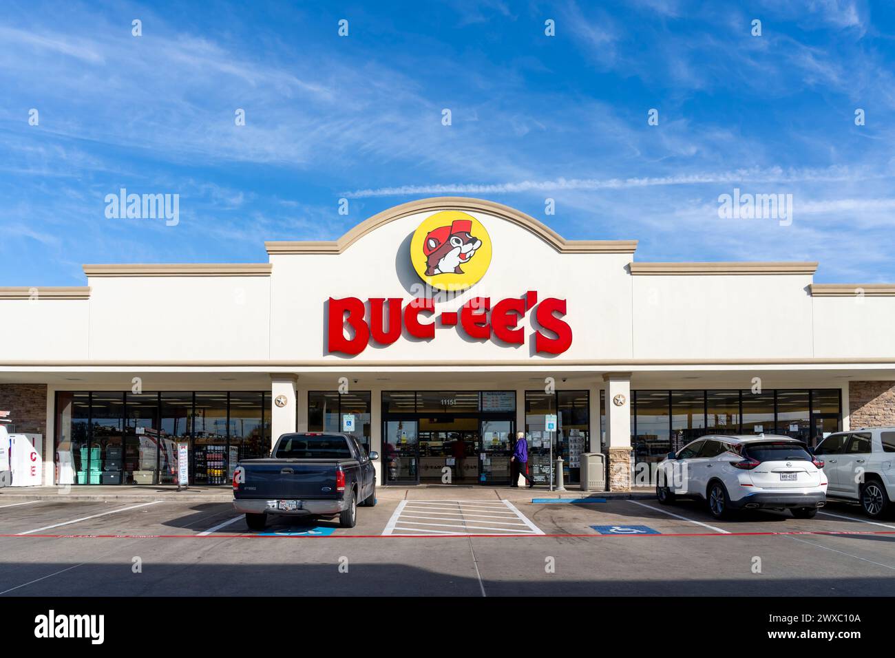 A Buc-ee's store at a gas station in Houston, Texas, USA Stock Photo - Alamy