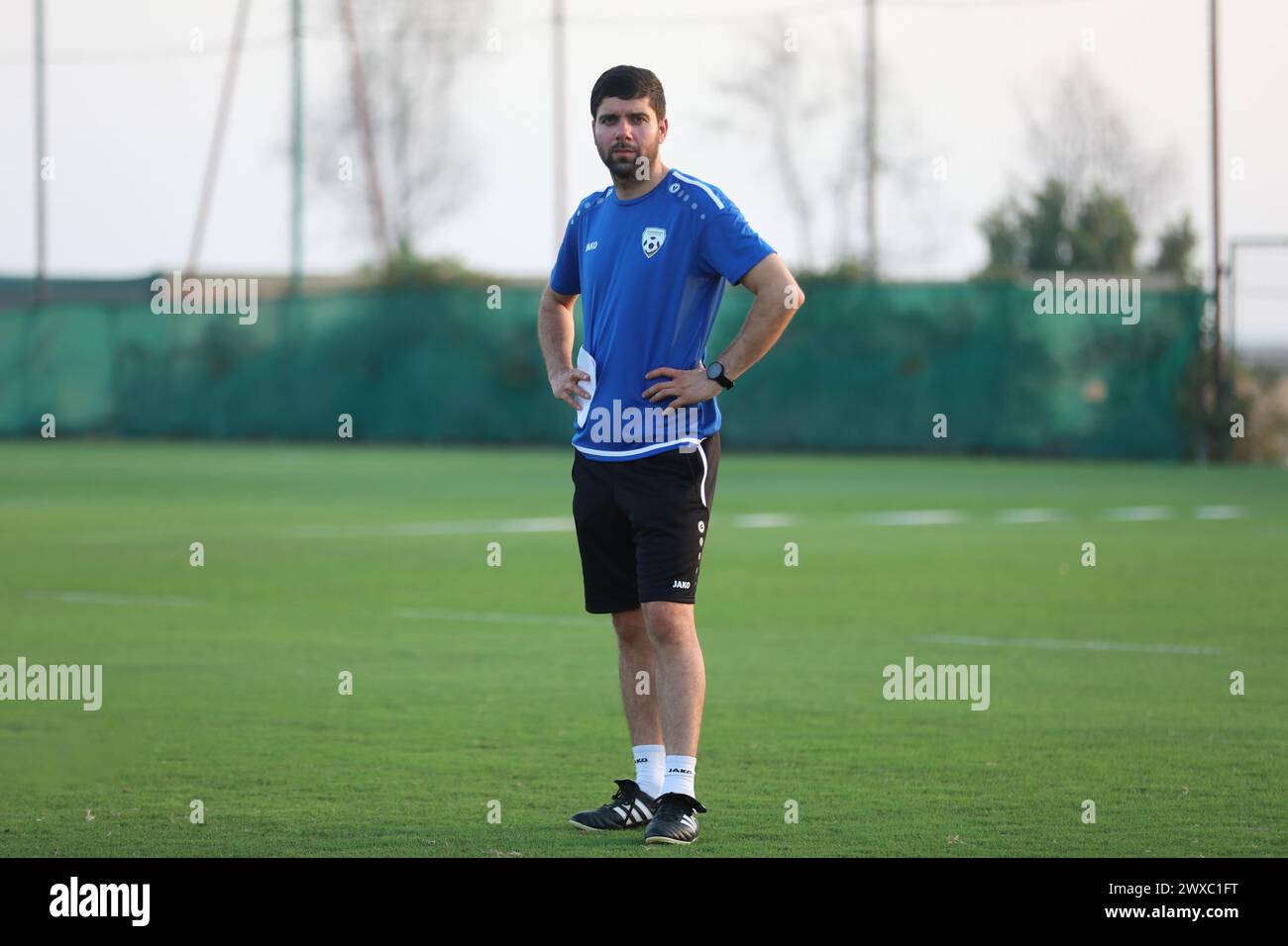 Anoush Dastgir, head coach of Afghanistan National Team during a ...