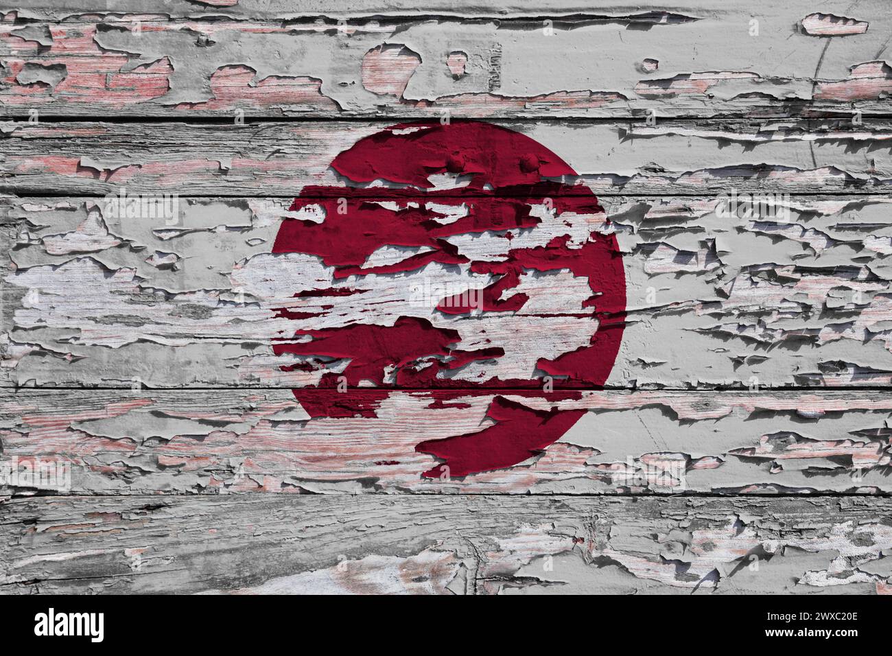 Japan wooden flag hi-res stock photography and images - Alamy
