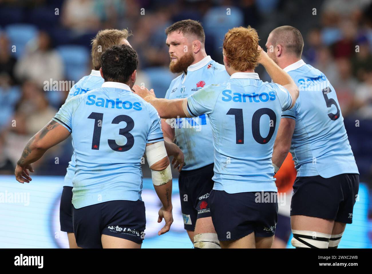 Sydney, Australia, 29 March, 2024. Lachlan Swinton of the Waratahs ...