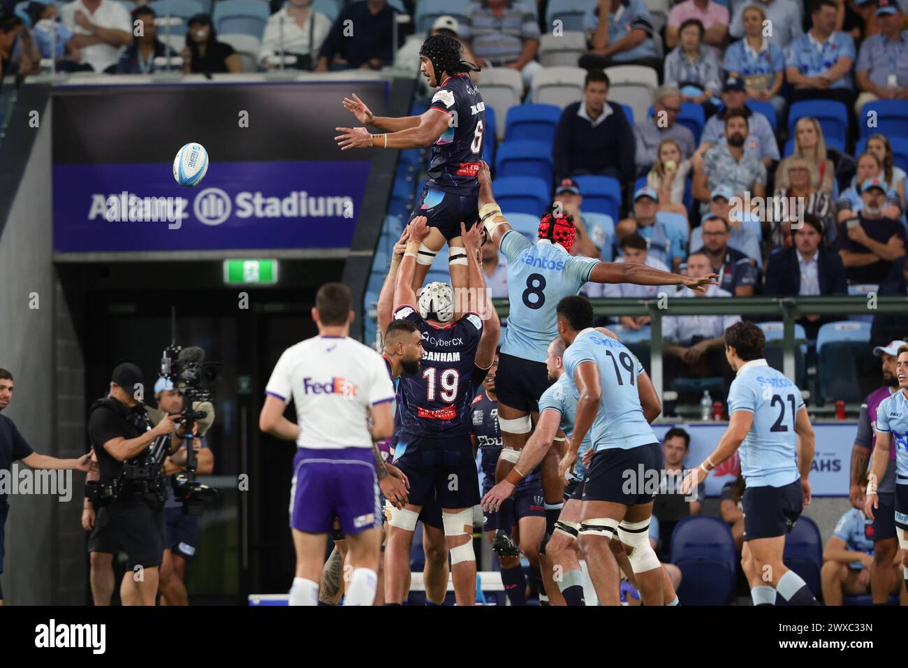 Sydney, Australia, 29 March, 2024. Tuaiana Taii Tualima of Melbourne ...