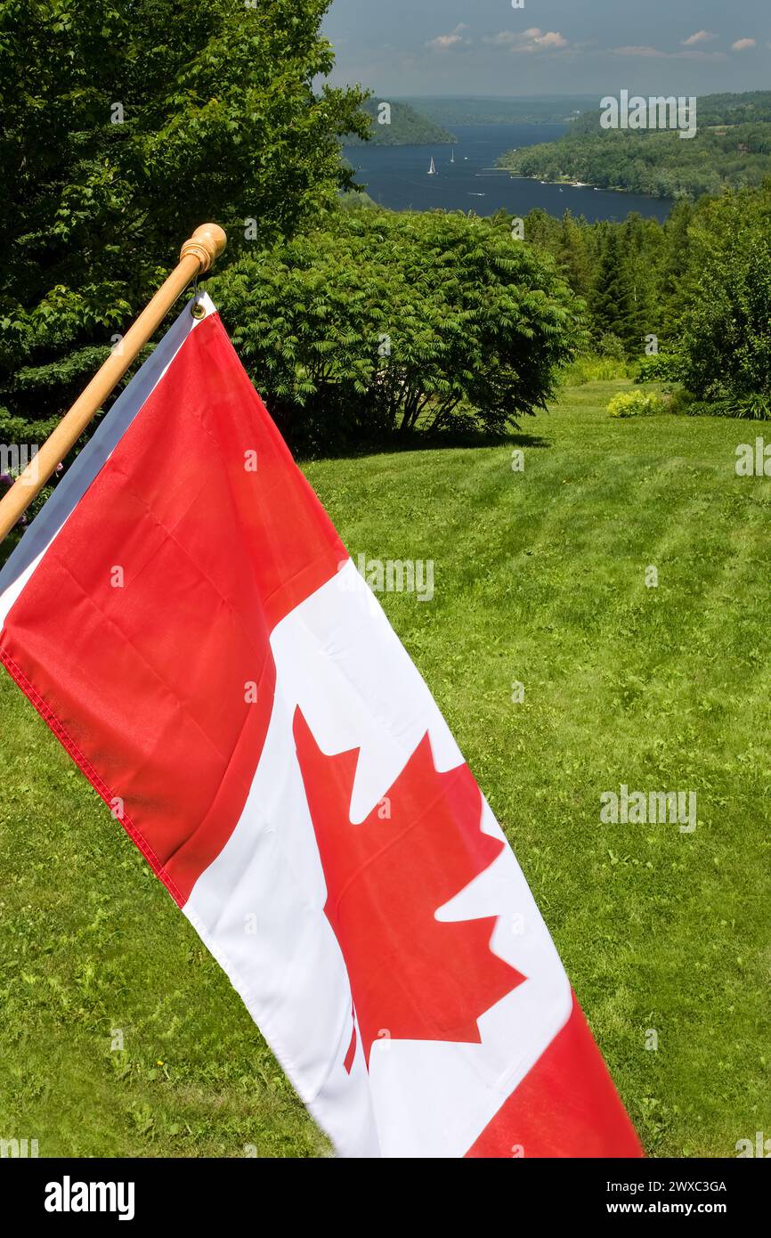 Canadian flag leaf hi-res stock photography and images - Alamy