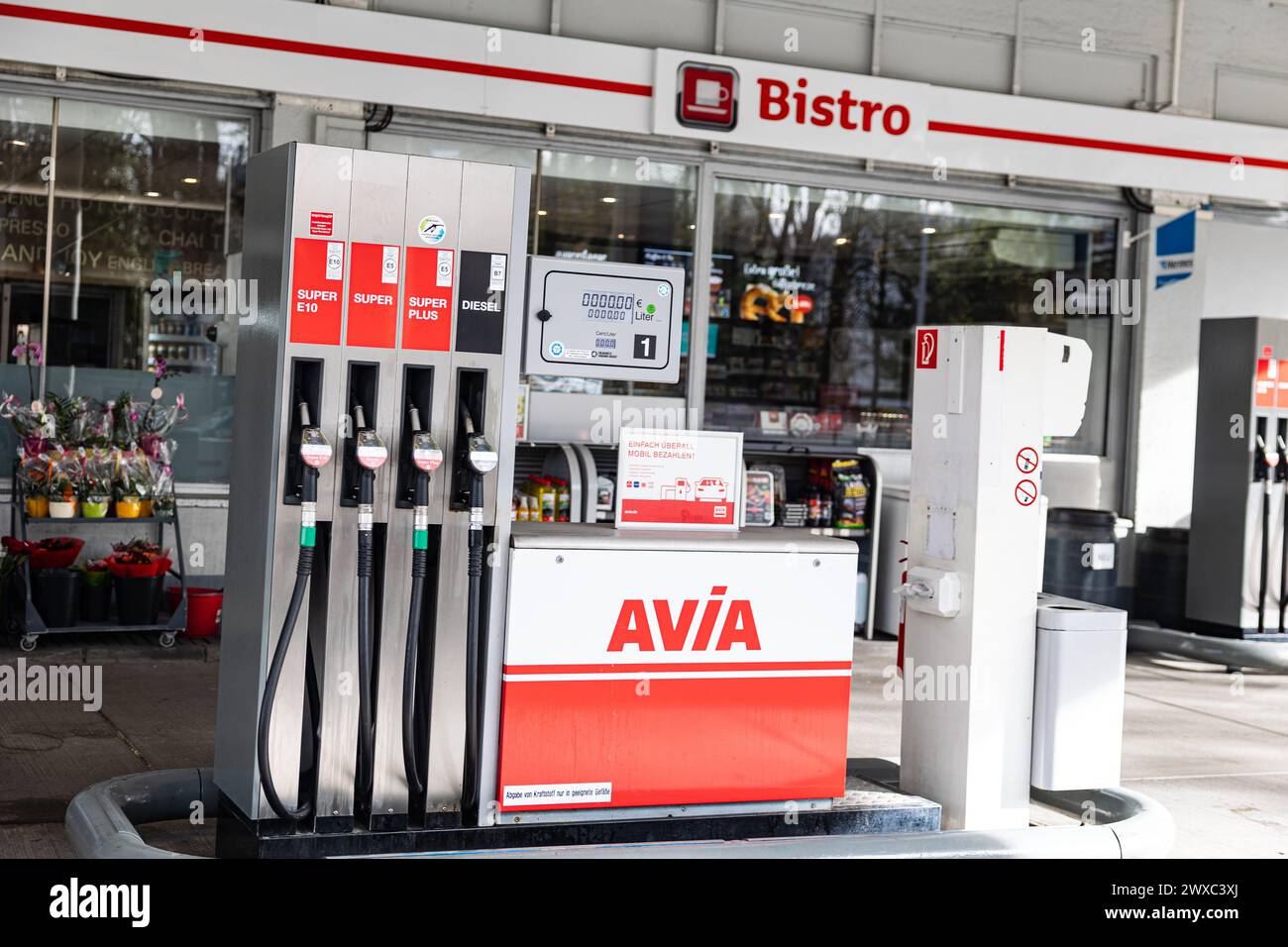 Bavaria petrol station munich bavaria hi-res stock photography and ...