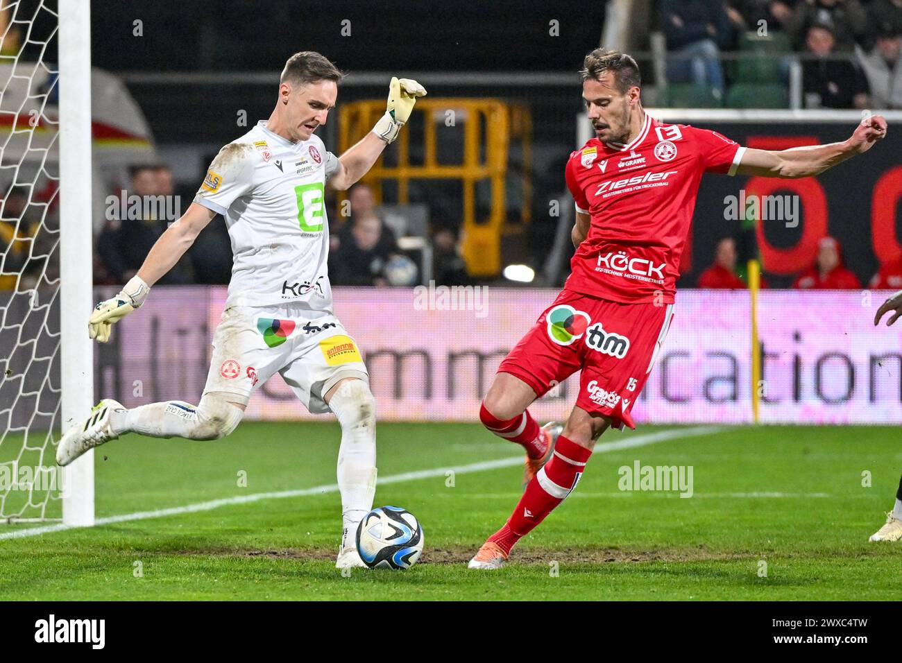 29.03.2024, InnviertelArena Ried, AUT, Admiral 2. Liga, SV Ried vs Grazer AK 1902, im Bild Jakob ...