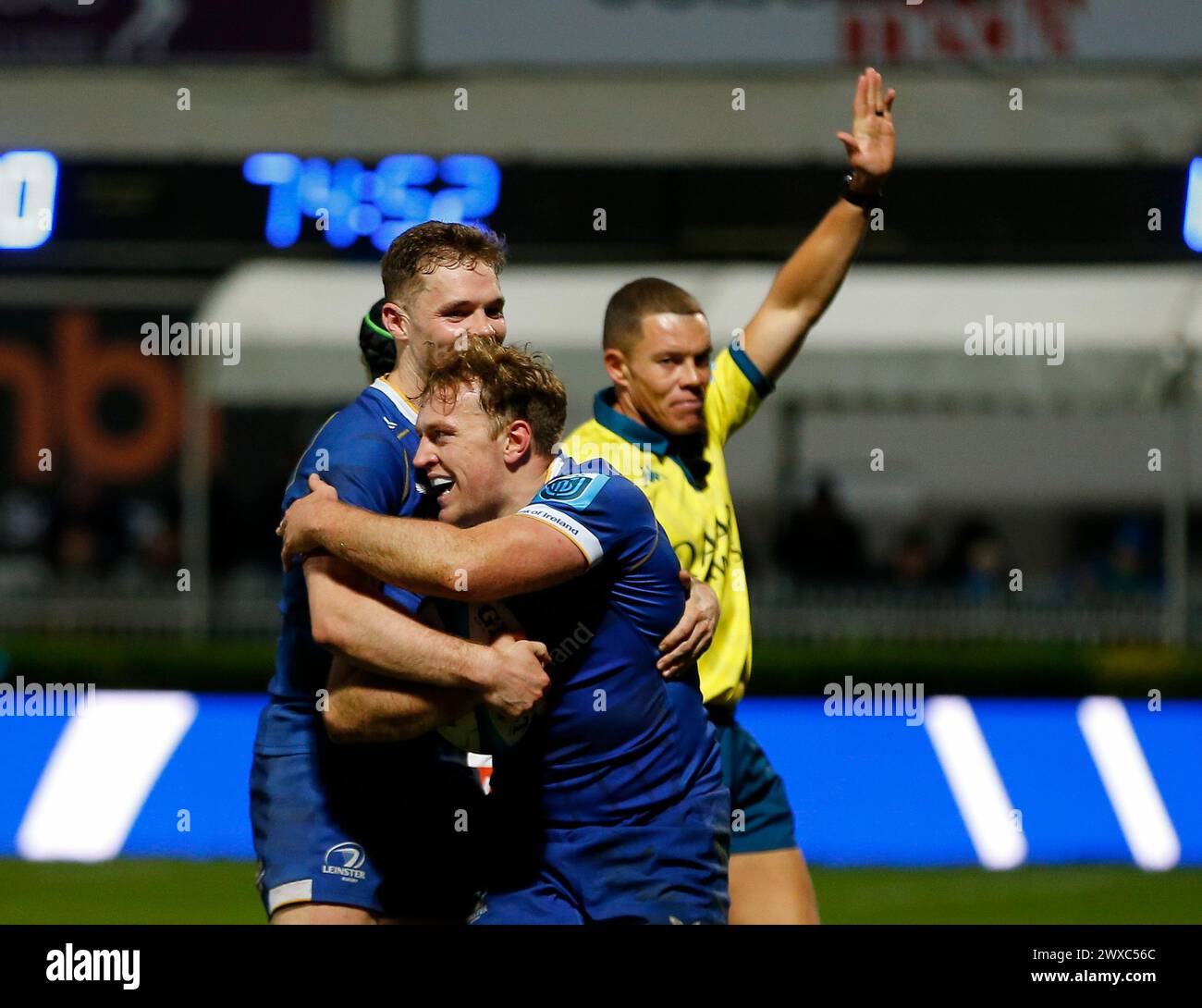 RDS Arena, Ballsbridge, Dublin, Ireland. 29th Mar, 2024. United Rugby ...