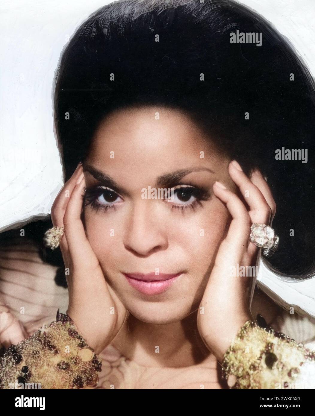 DELLA REESE (1931-2017) American singer and film actress abiut 1960 ...