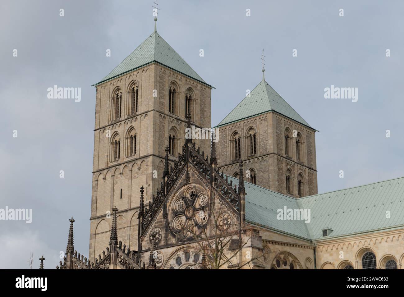 the city of Muenster Stock Photo - Alamy