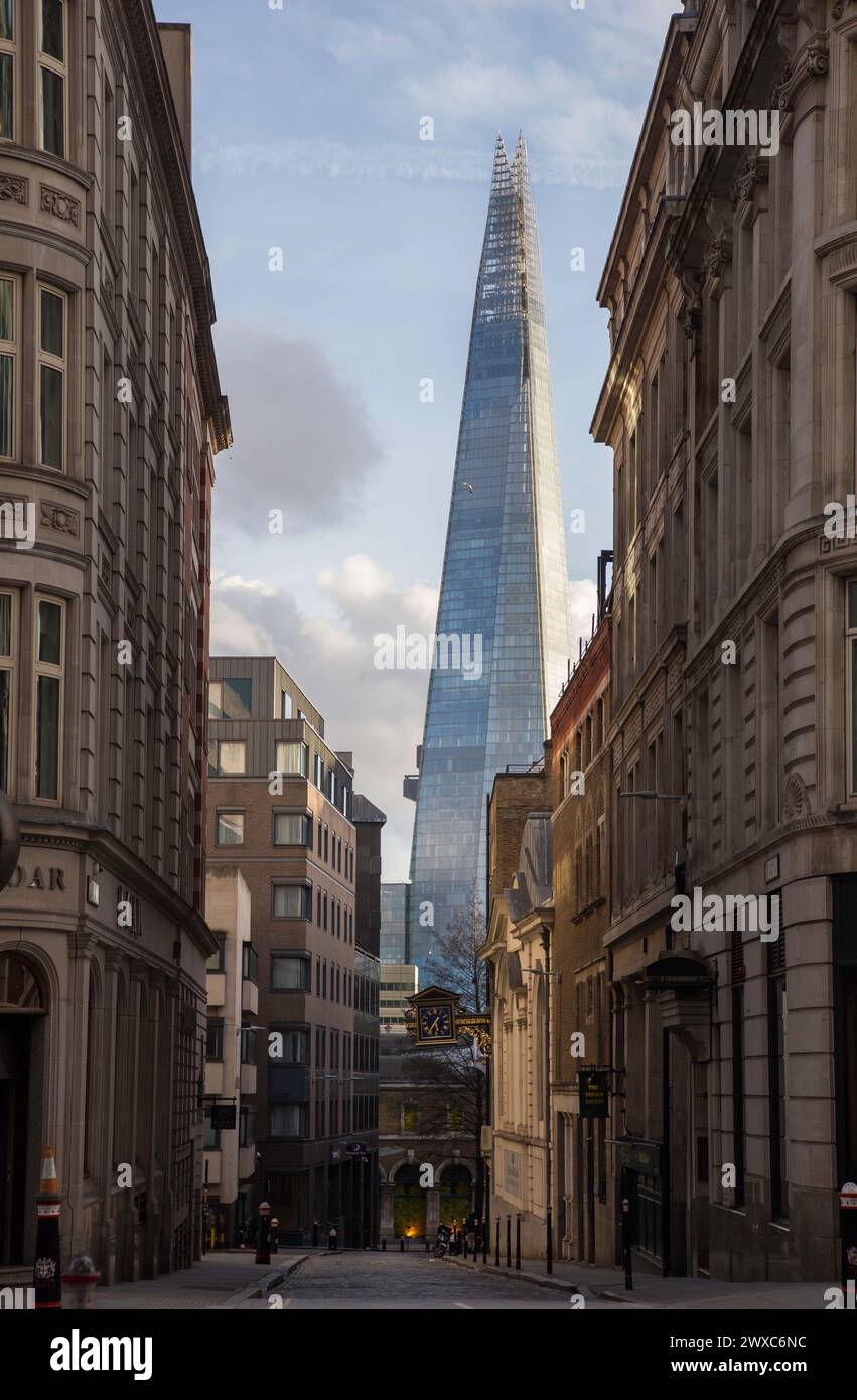 London shard sun skyline hi-res stock photography and images - Alamy