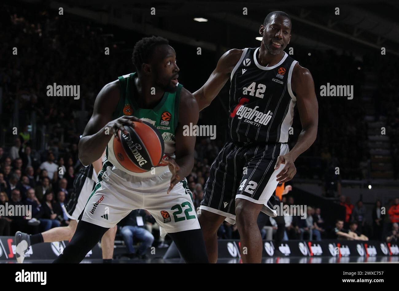 Bologna, Italy. 29th Mar, 2024. Bryant Dunston (Segafredo Virtus ...