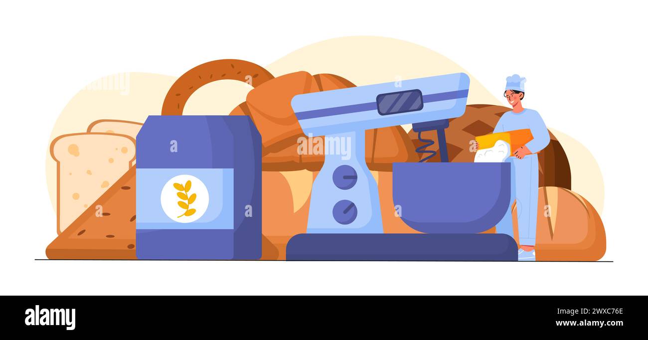 Cafe happy man pastry Cut Out Stock Images & Pictures - Alamy