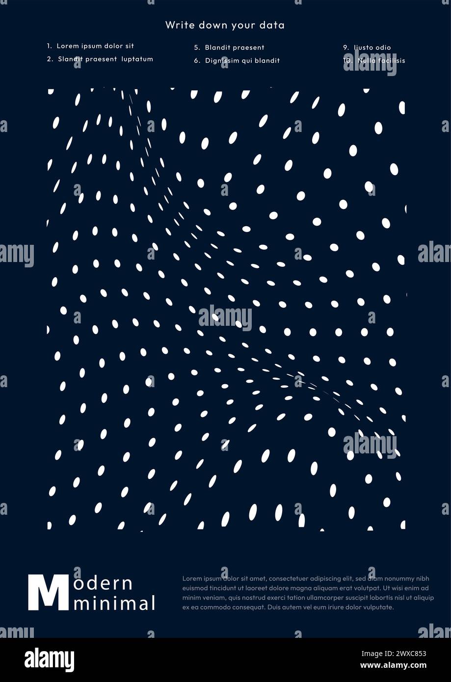 Minimalistic modern poster vector Stock Vector Image & Art - Alamy