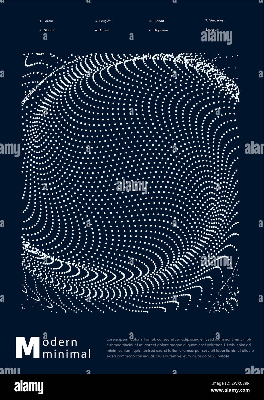 Minimalistic modern poster vector Stock Vector Image & Art - Alamy