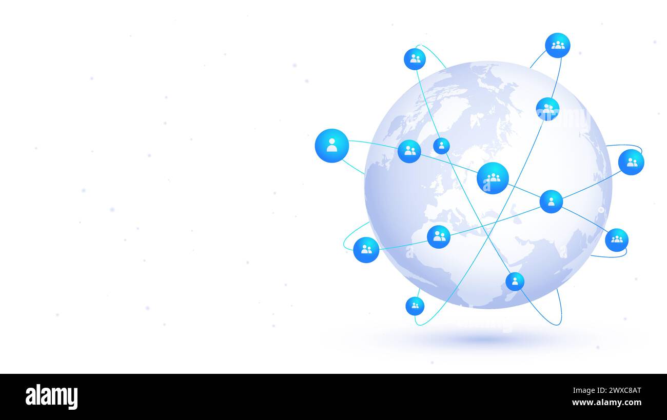 Network integration Cut Out Stock Images & Pictures - Alamy