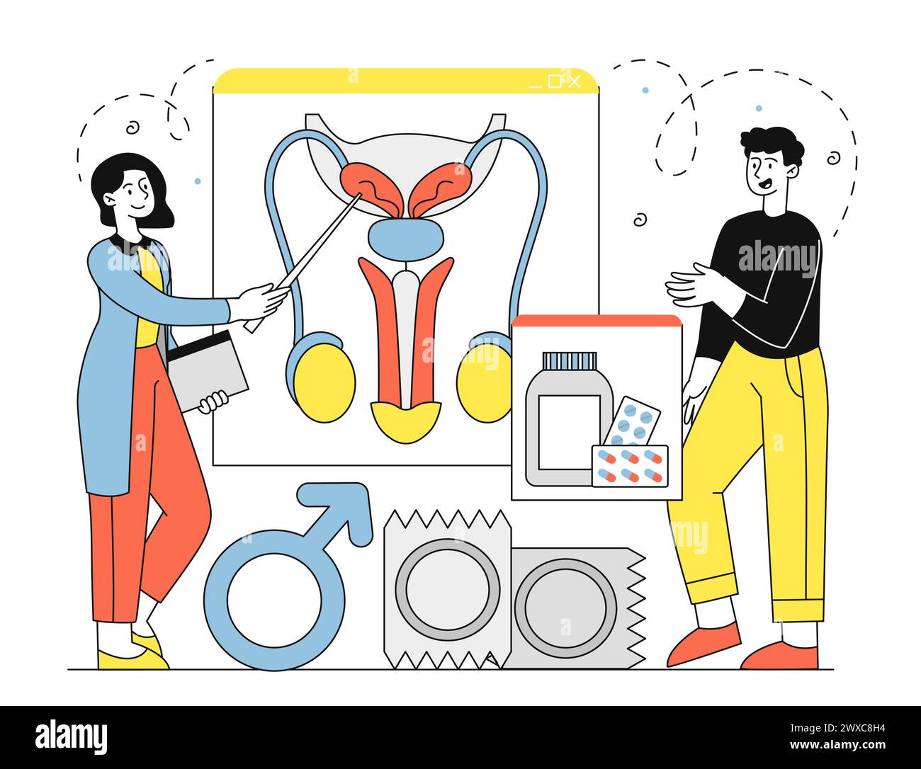 Human reproduction diagram hi-res stock photography and images - Alamy