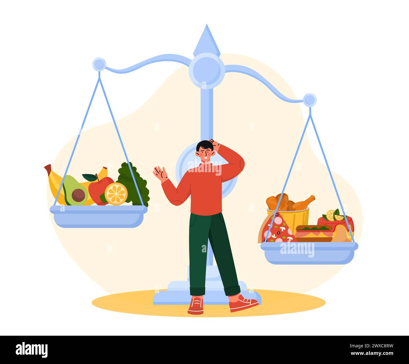 Competition equilibrium Stock Vector Images - Alamy