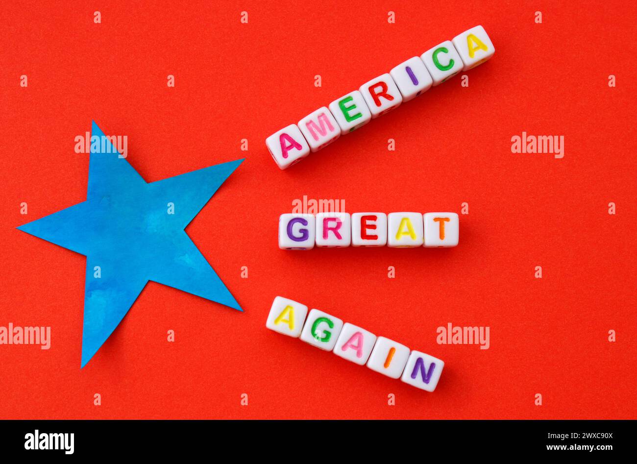 Make american great again sign hi-res stock photography and images - Alamy