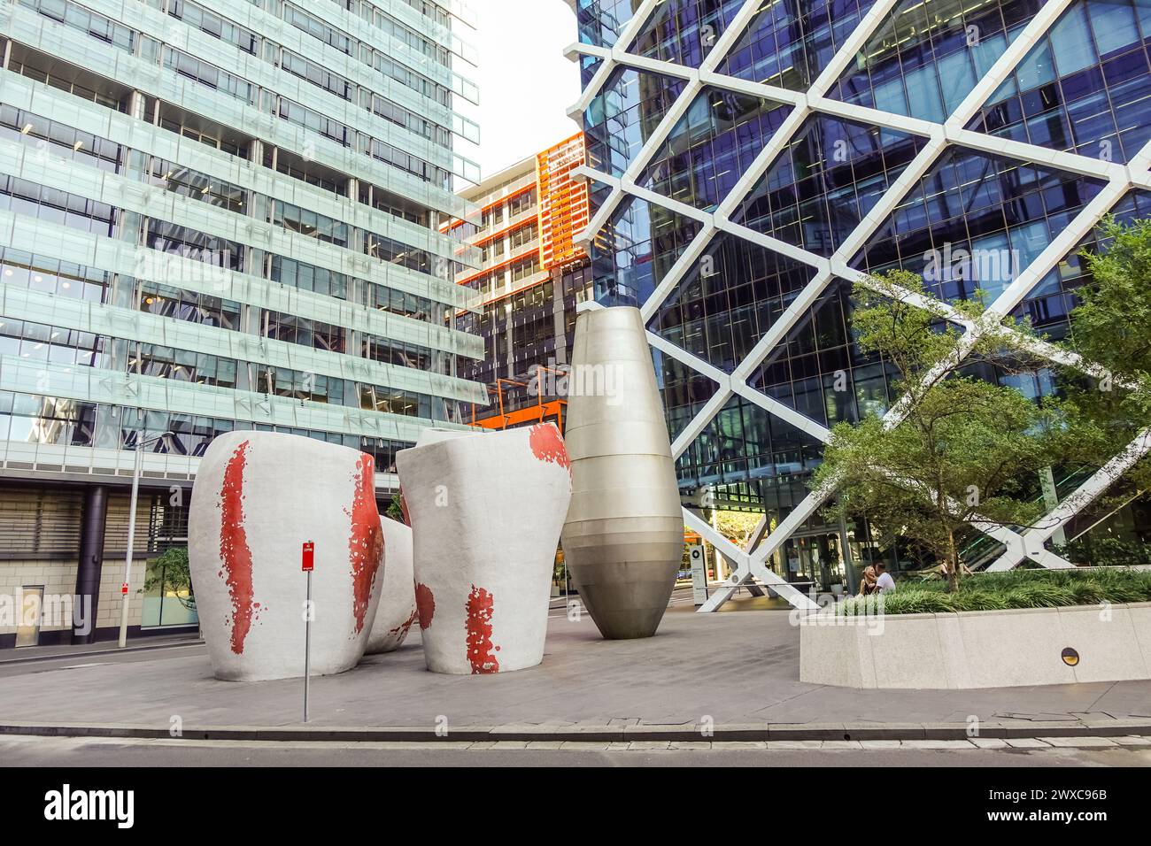 modern office buliding in Barangaroo, Sydney, Australia Stock Photo - Alamy