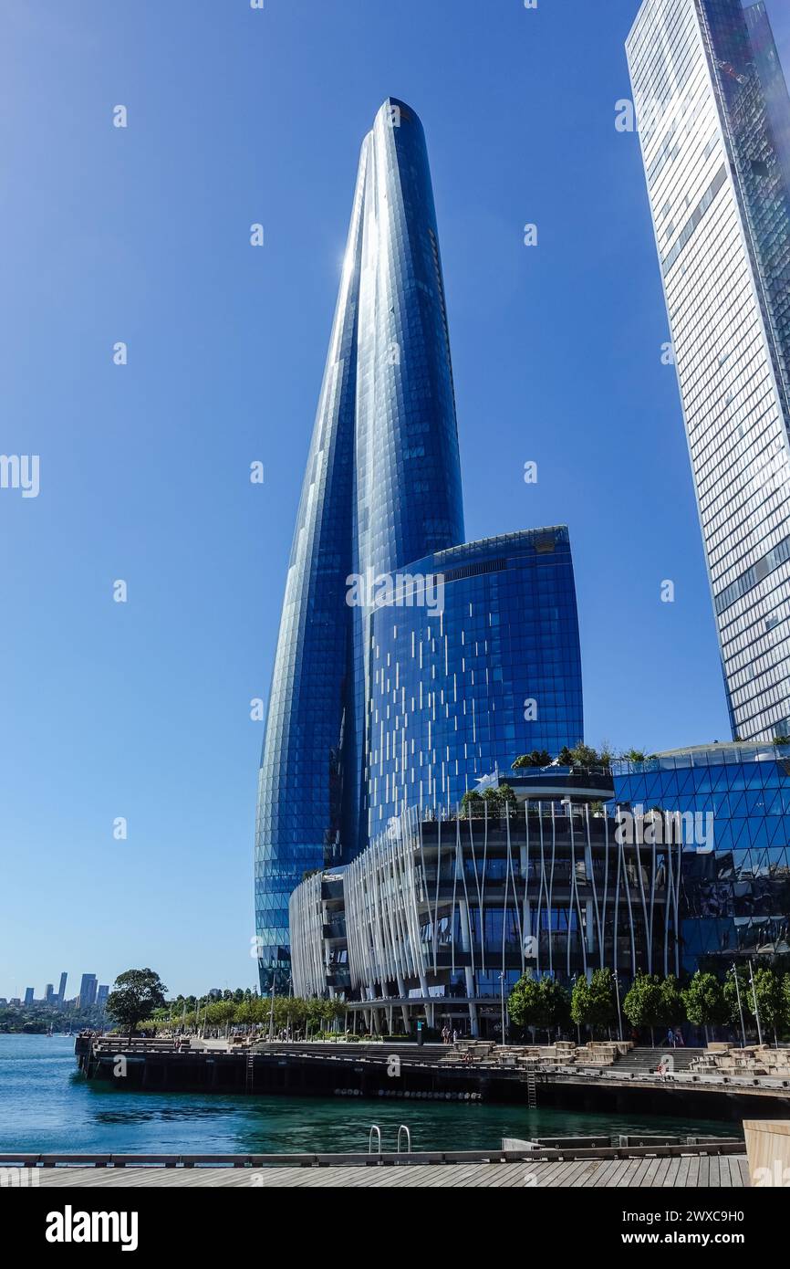 Crown Towers Sydney in a modern hotel in Barangaroo, Sydney, Australia ...