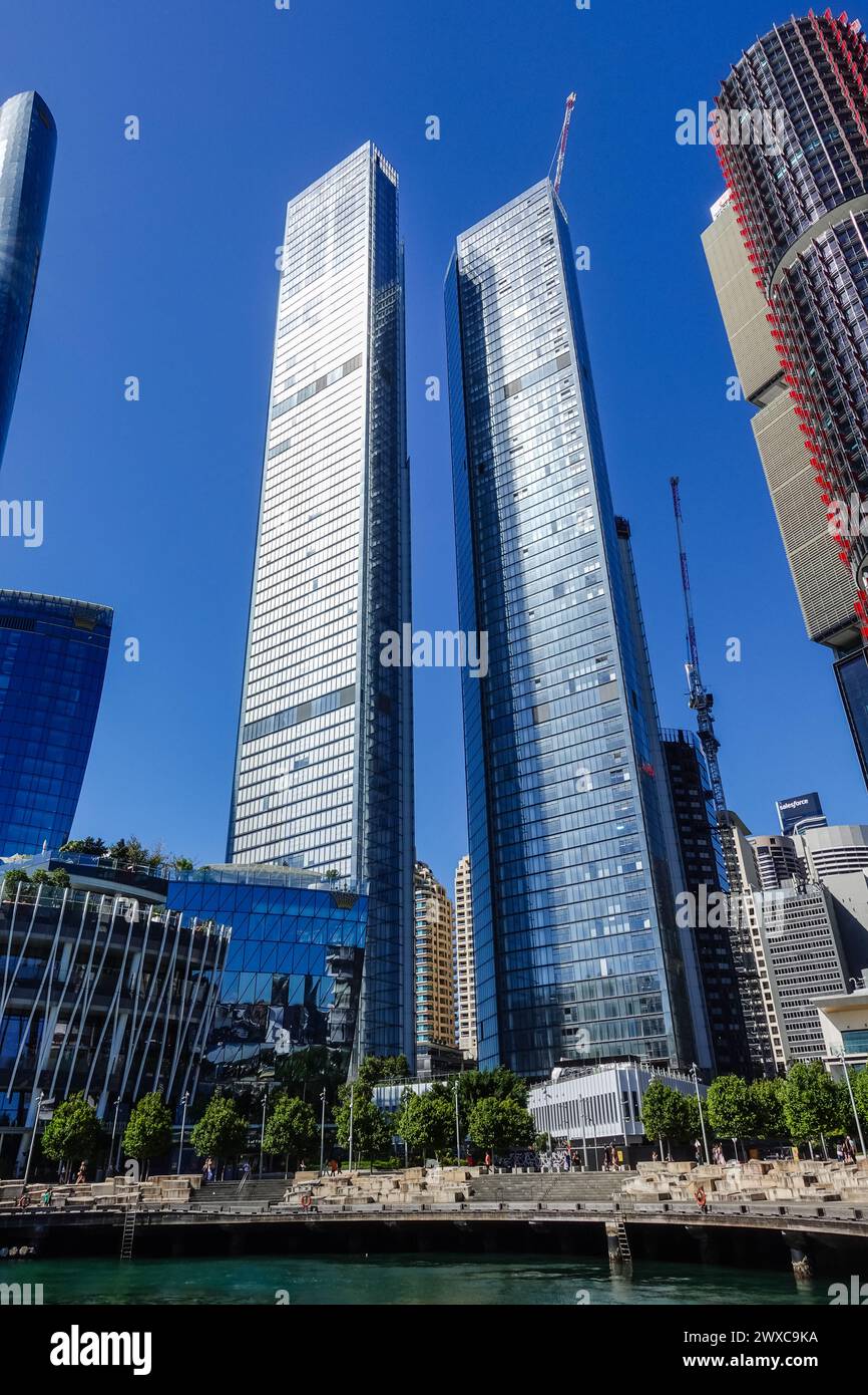 International Towers in Barangaroo, Sydney Australia Stock Photo - Alamy