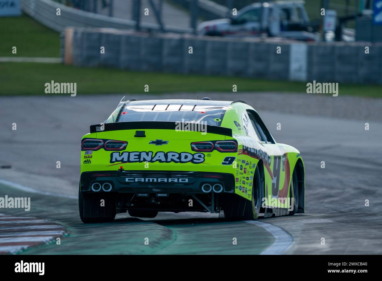 Austin, Tx, USA. 22nd Mar, 2024. Brandon Jones takes to the track to ...